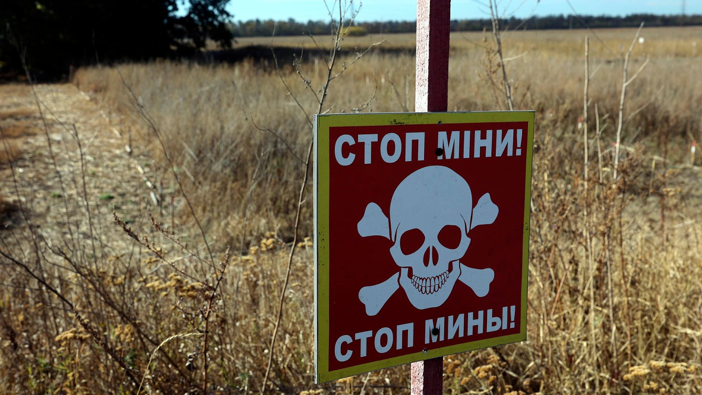 US will provide antipersonnel land mines to Ukraine