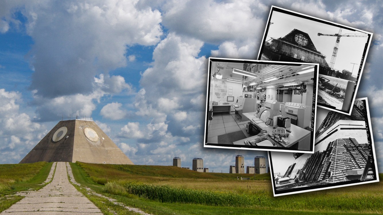 This massive pyramid in North Dakota helped end the Cold War