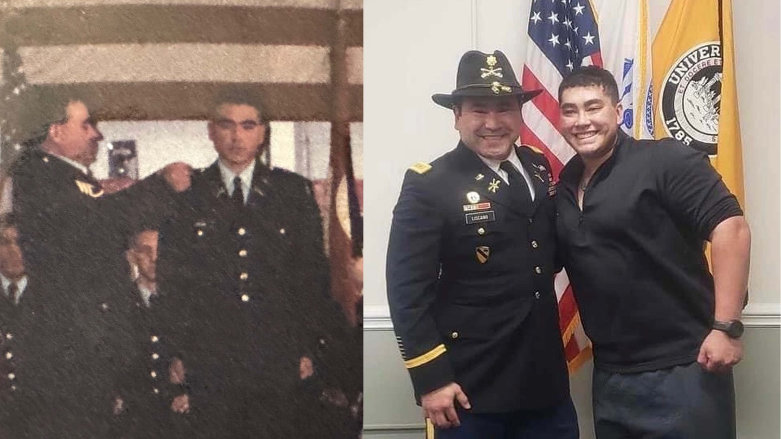 Dad swears in son as family's third-generation in Army