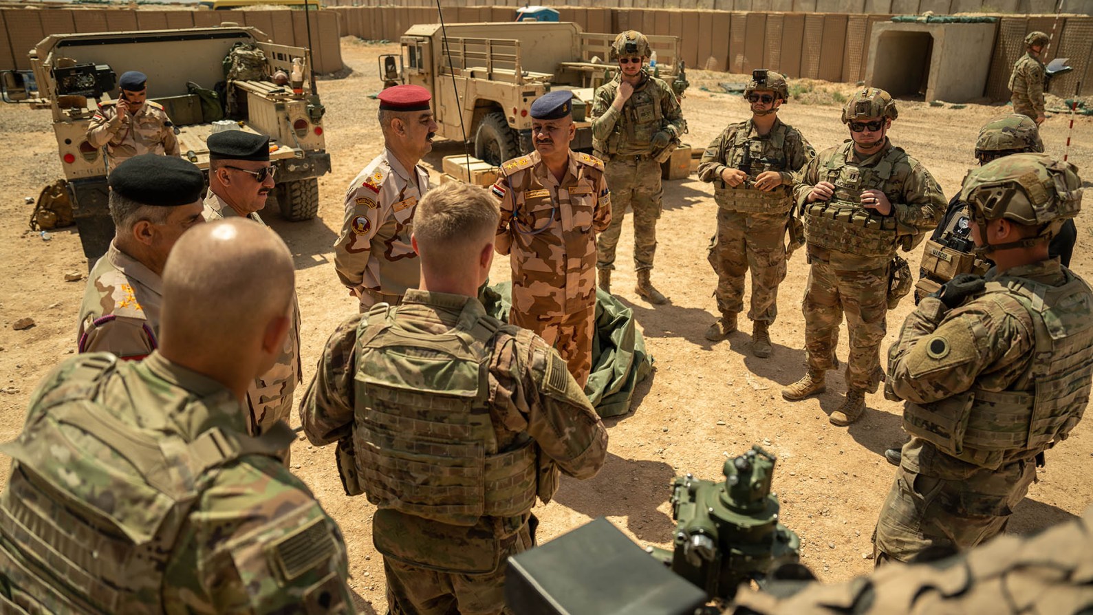 More than 4,500 US troops spending Christmas in Iraq and Syria