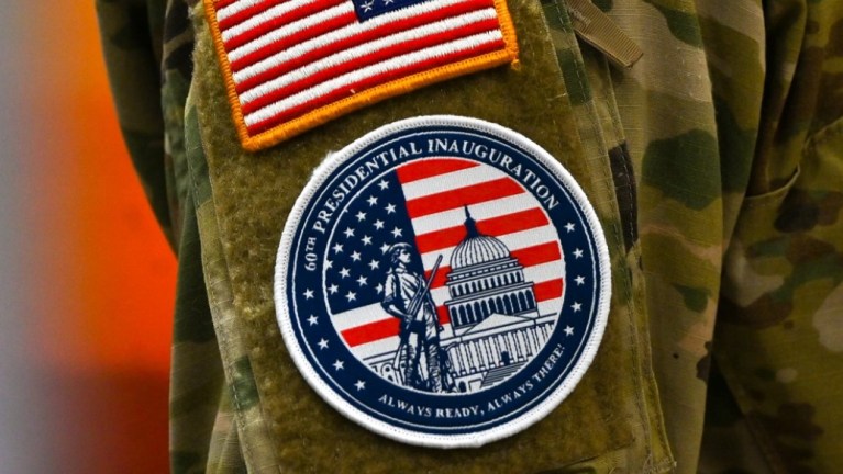 National Guard issues special inauguration patch to help ID troops