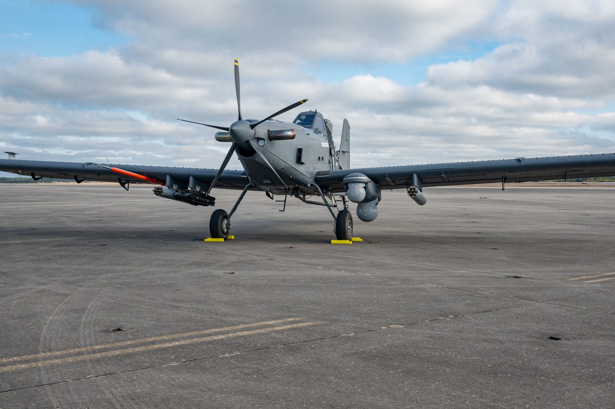 Air Force’s newest plane, Skyraider II, honors a legendary aircraft