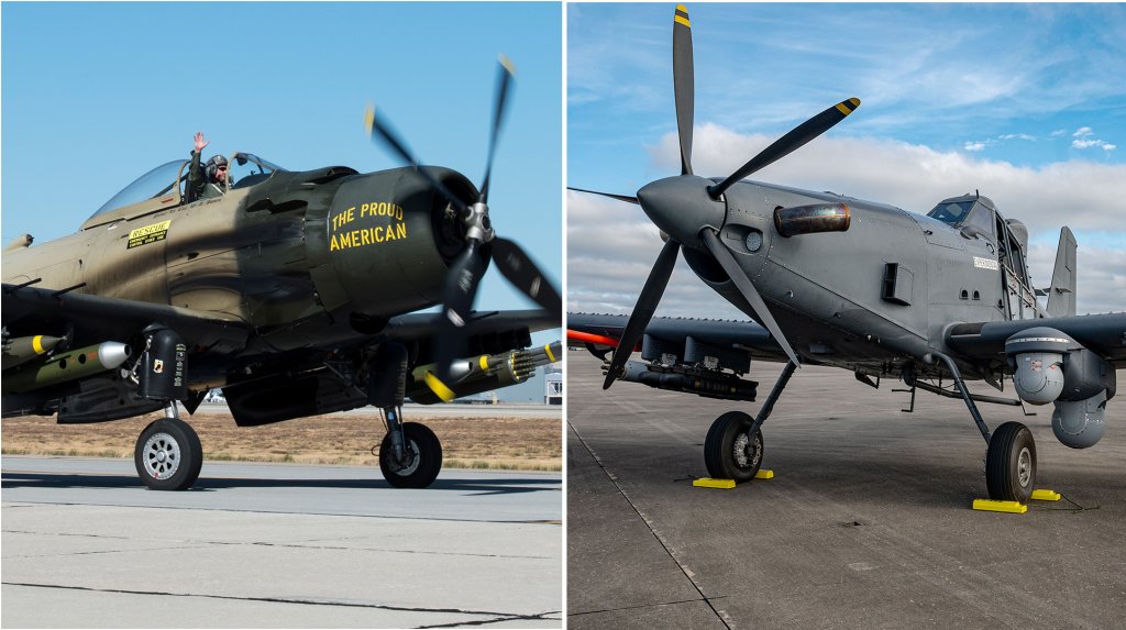 Air Force’s newest plane, Skyraider II, honors a legendary aircraft