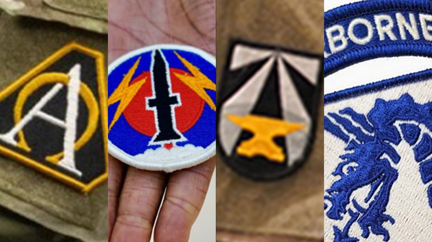 Army garrison soldiers are swapping their shoulder patches