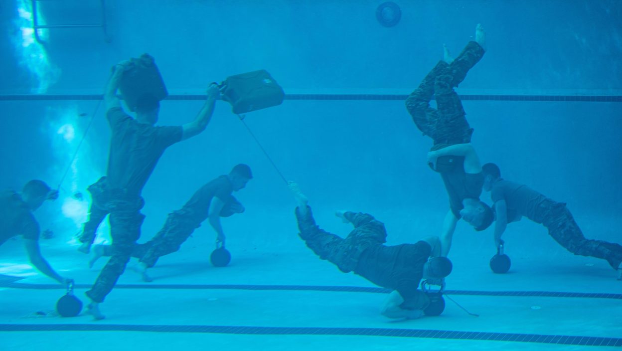 This photo of Air Force special ops pool training is insane