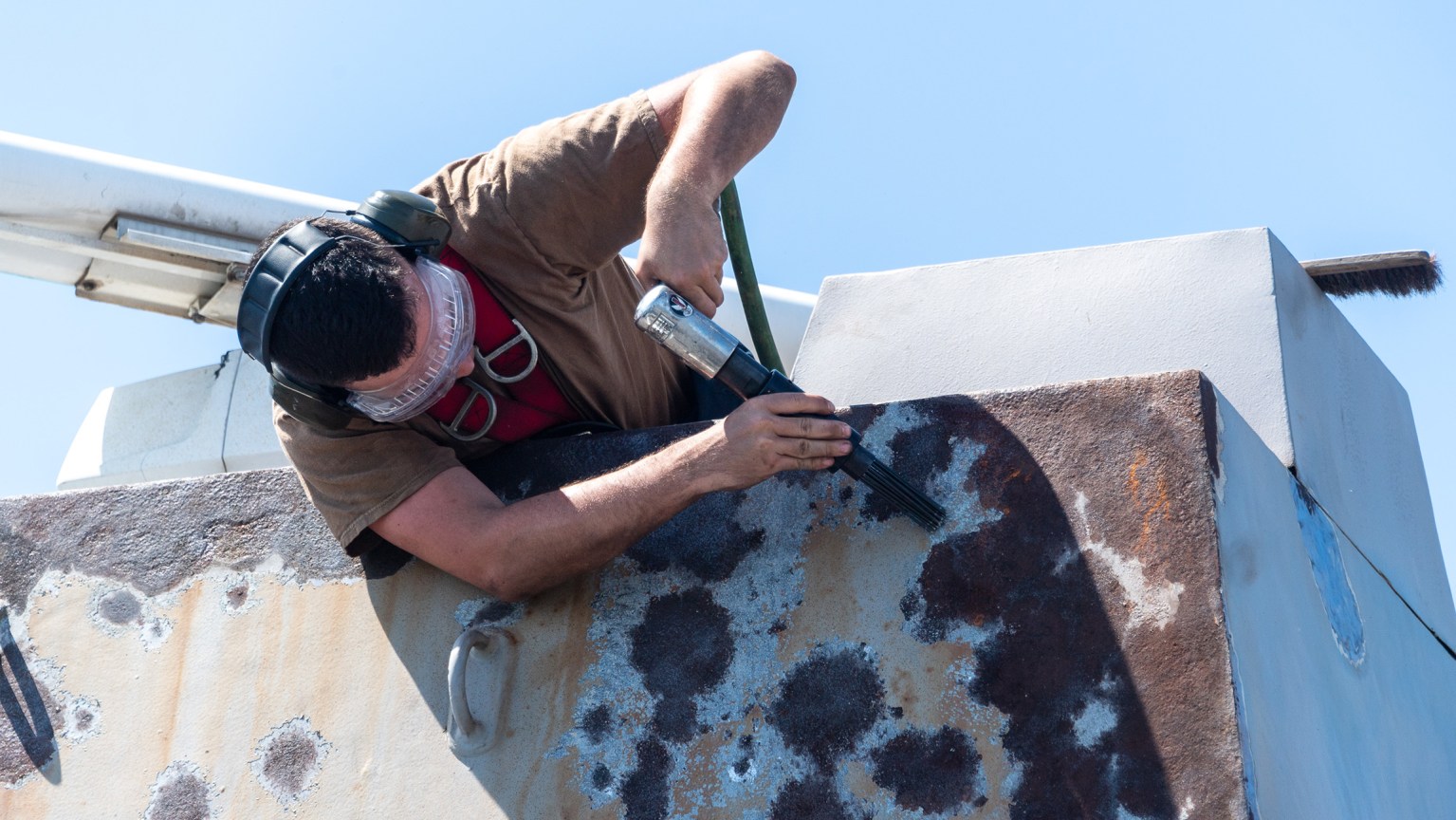 Navy secretary says Trump said to ‘fix the damn rust' on warships