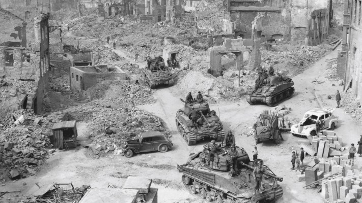 80 years ago, US soldiers captured the center of Nazi Germany