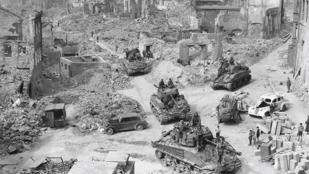 80 years ago, US soldiers captured the center of Nazi Germany