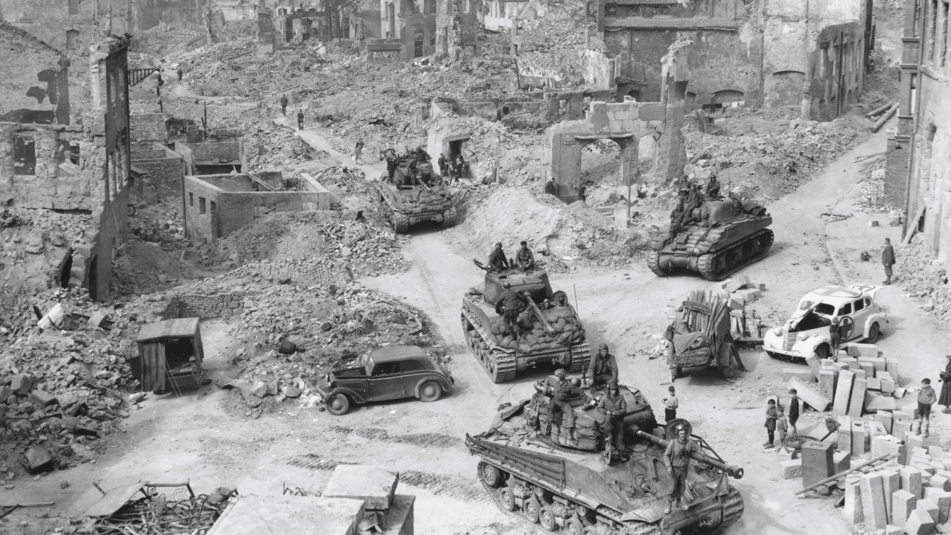 80 years ago, US soldiers captured the center of Nazi Germany