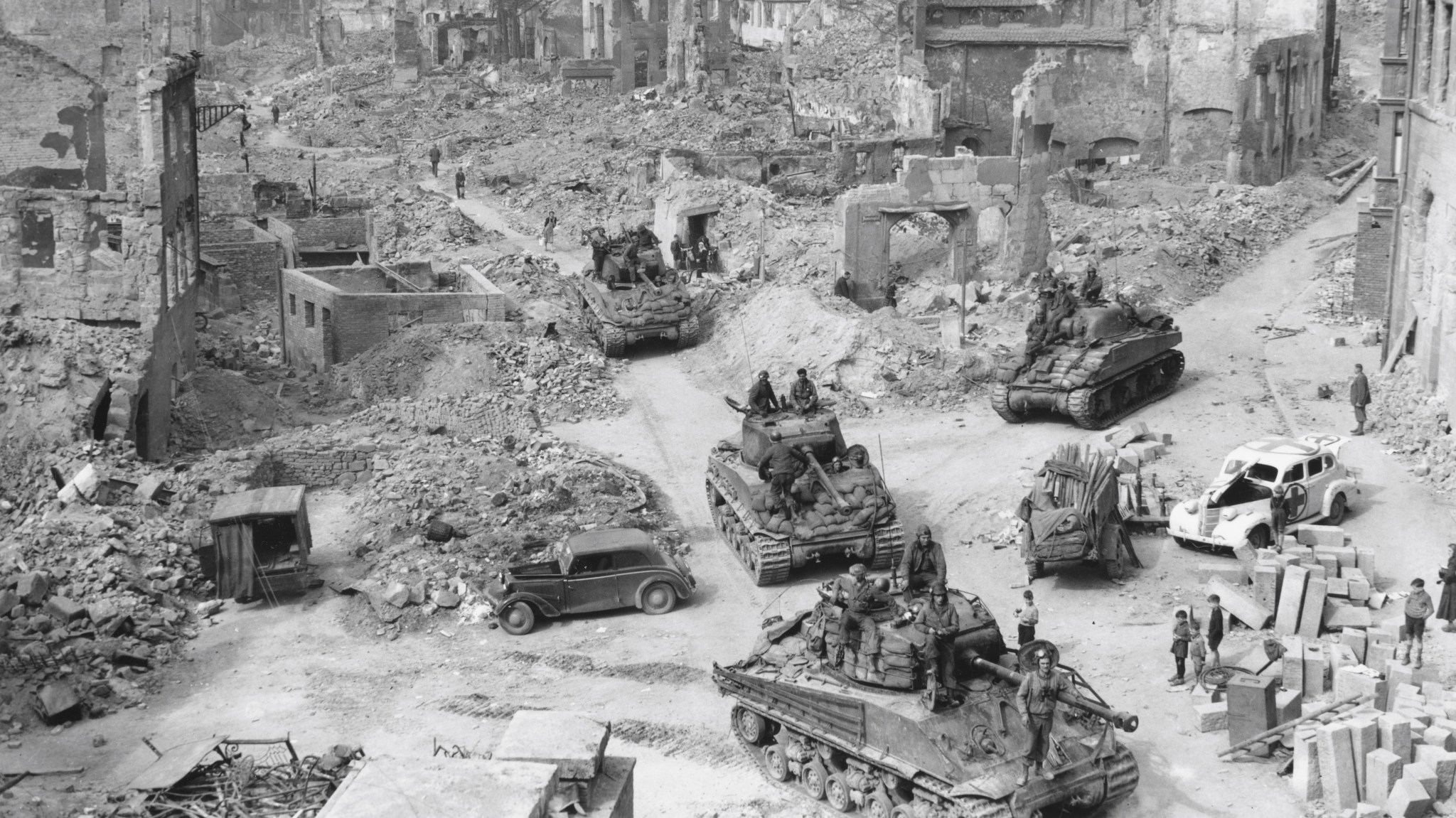 80 years ago, US soldiers captured the center of Nazi Germany