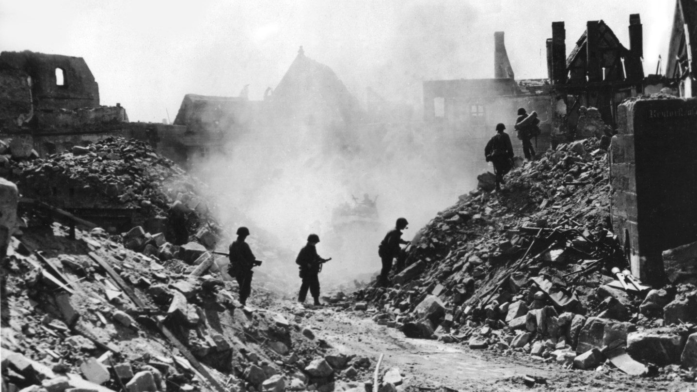80 years ago, US soldiers captured the center of Nazi Germany