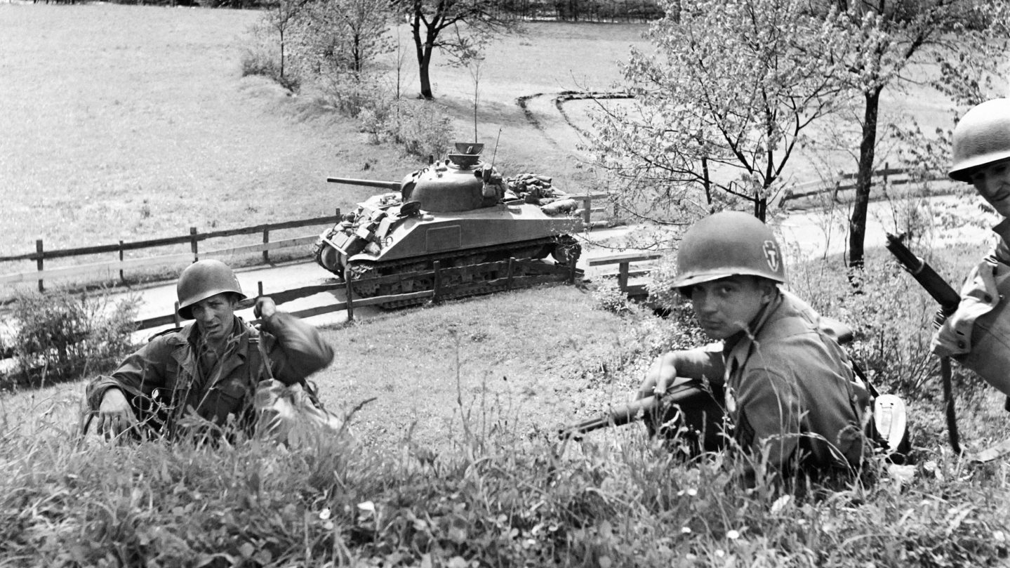 When Americans and Germans fought the SS from a castle in WWII