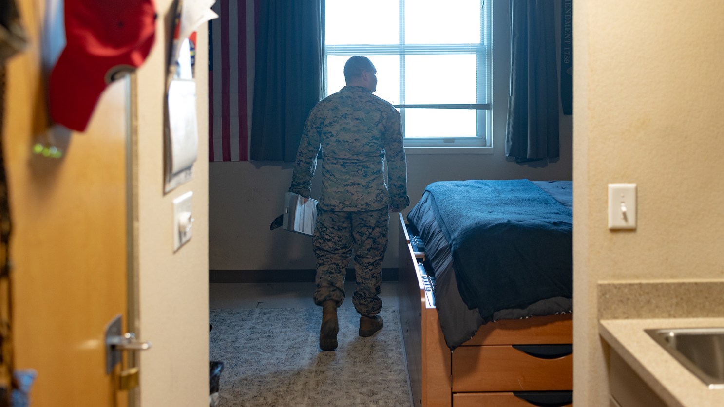 Barracks rooms for 4,200 Marines improved as part of overhaul
