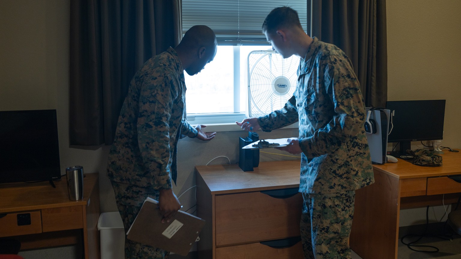 Barracks rooms for 4,200 Marines improved as part of overhaul