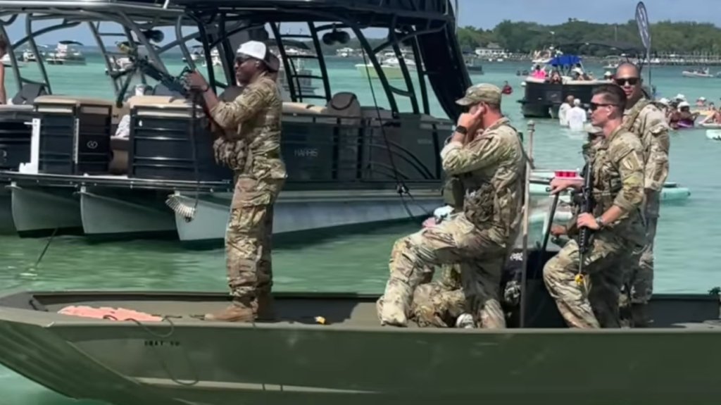 18 Army Rangers suspended for allegedly firing blanks at beach