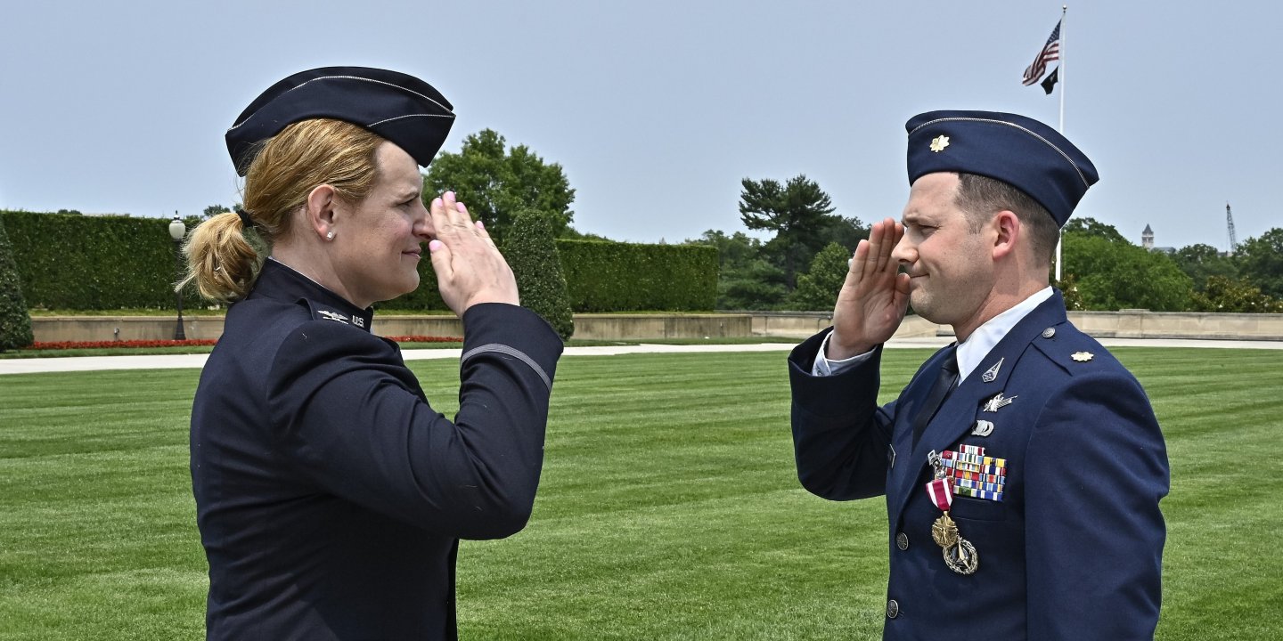 Highest ranking trans officer says trans troops 'on pins and needles'