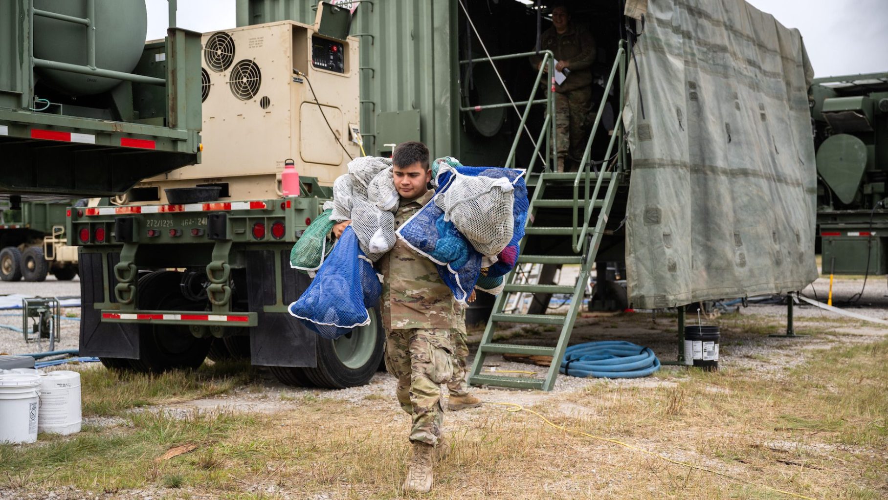 Army bids farewell to laundry specialists