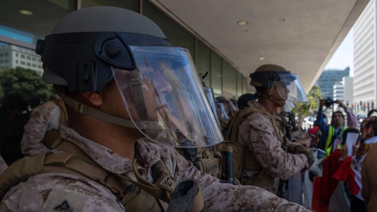 Marines, National Guard begin to leave Los Angeles