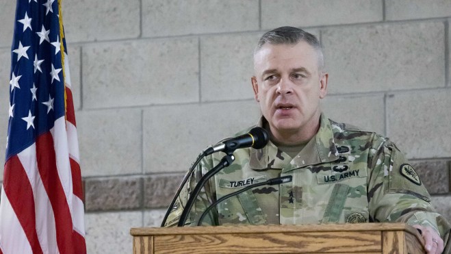 National Guard general demoted over 'inappropriate relationship'