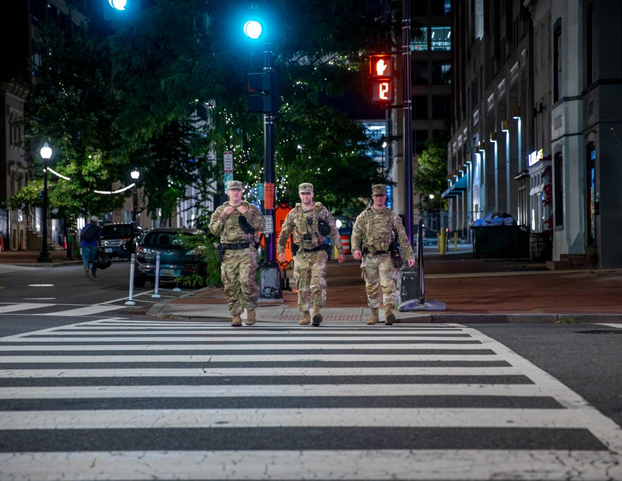 What the commander of troops in DC wants the public to know