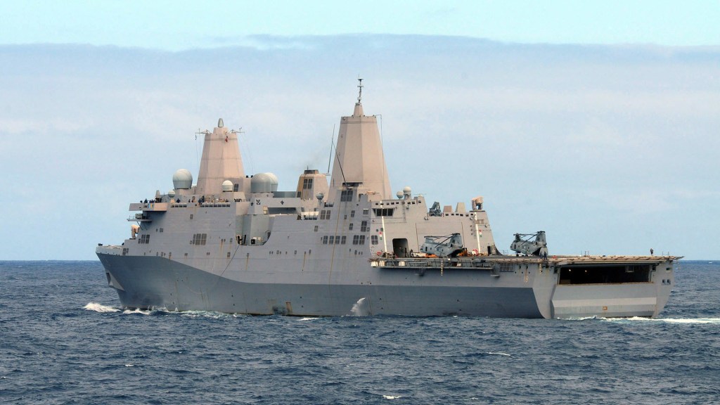 Fire aboard USS New Orleans contained, Navy says