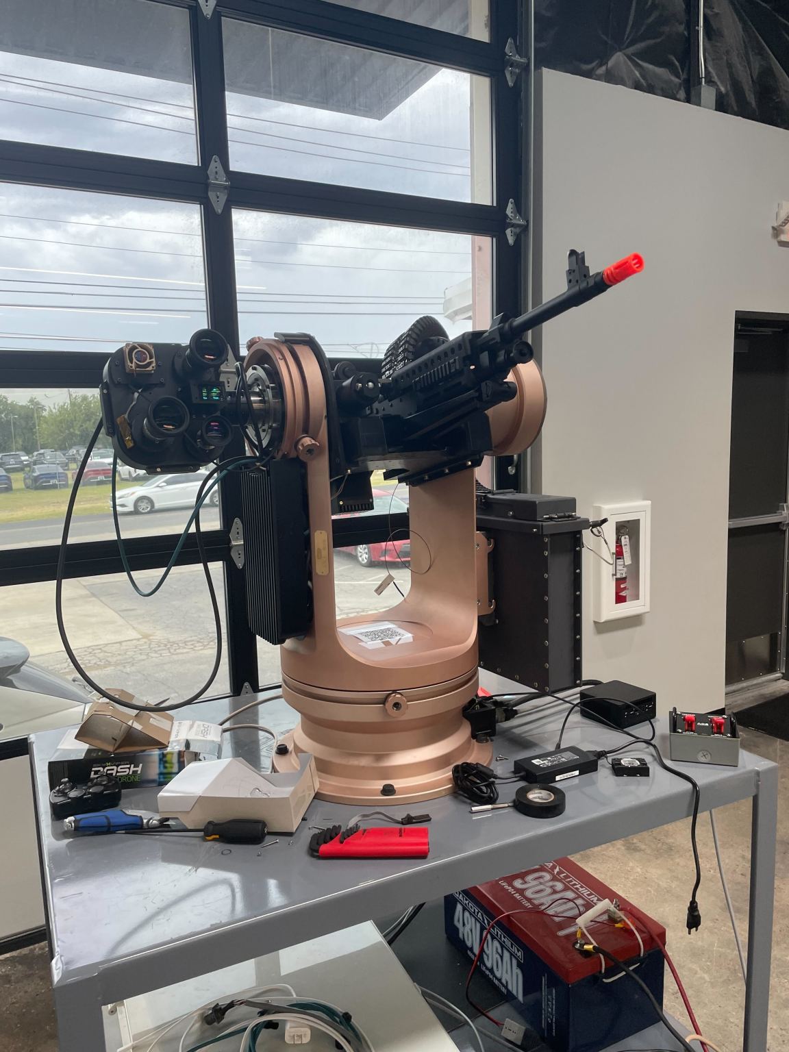 Someone accidentally ordered a drone-killing robot in rose gold