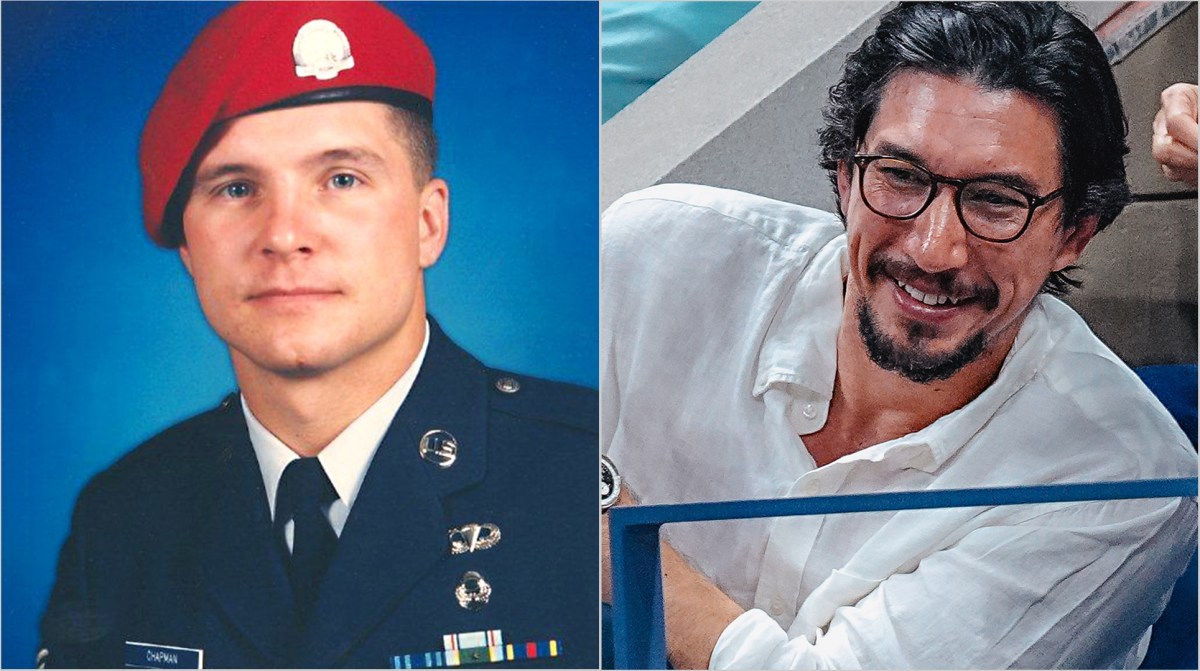 Adam Driver will portray Medal of Honor recipient John Chapman