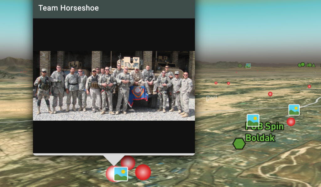 A veteran-built interactive map of Afghanistan plots memories