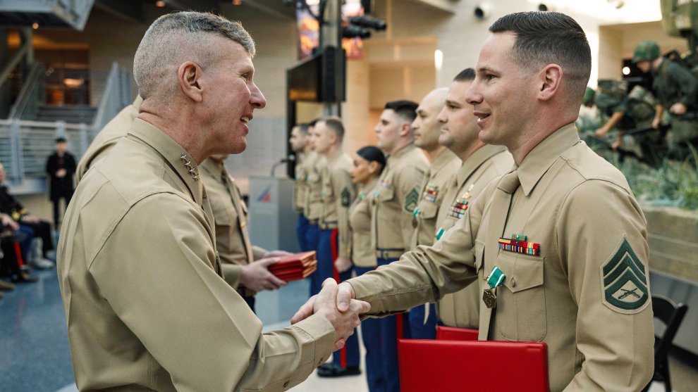 A top Marine combat instructor killed in traffic confrontation