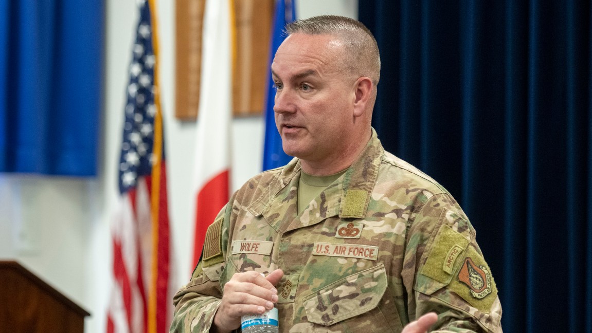 Air Force’s new top enlisted leader has security forces background