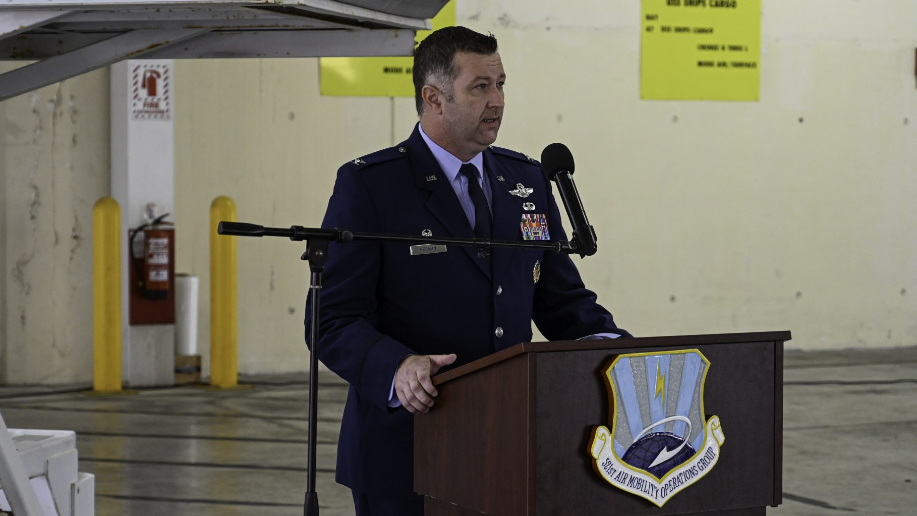 Air Force relieves mobility group commander after just four months