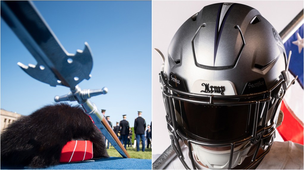 Here are the Easter Eggs in West Point's Army-Navy uniform