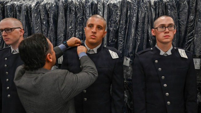 Space Force trainees will get the service's new dress uniform