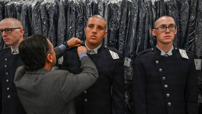 Space Force trainees will get the service's new dress uniform