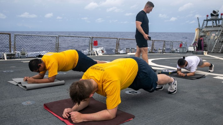 Navy to conduct PT tests twice a year, top enlisted sailor says