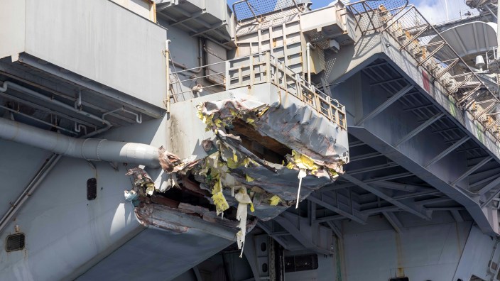 USS Truman collision was nearly deadly, investigation finds