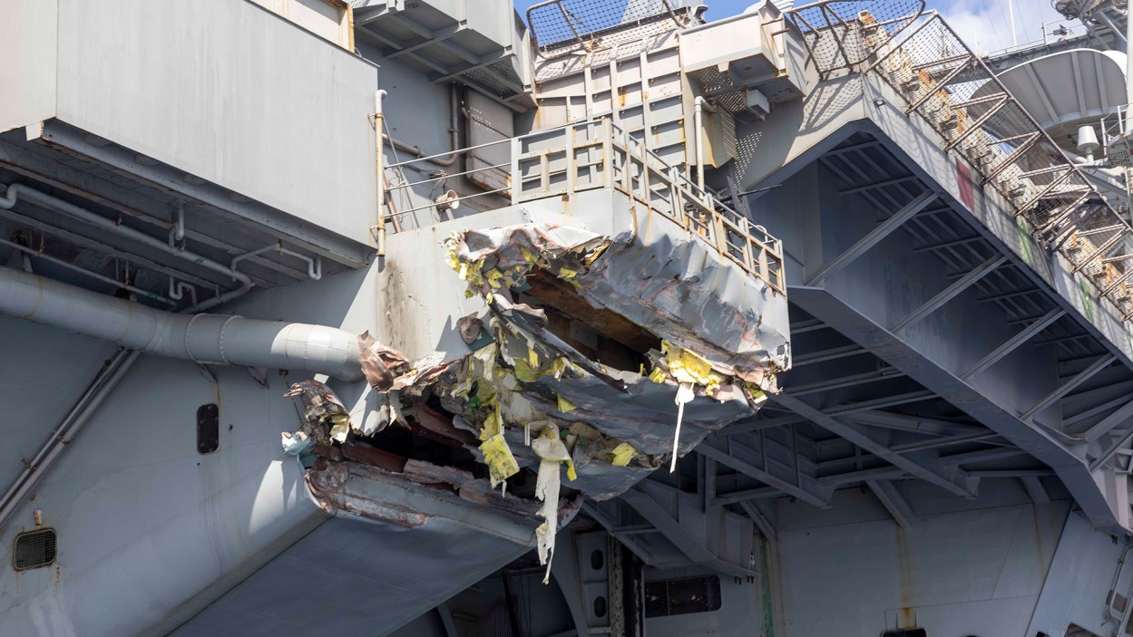 USS Truman collision was nearly deadly, investigation finds