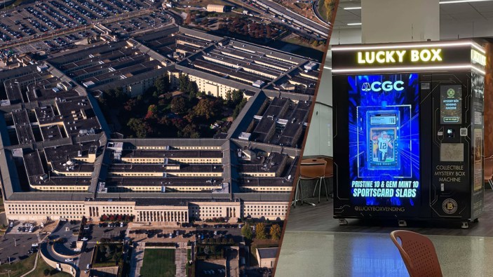 Pentagon ‘temporarily’ removes loot box machine from its food hall