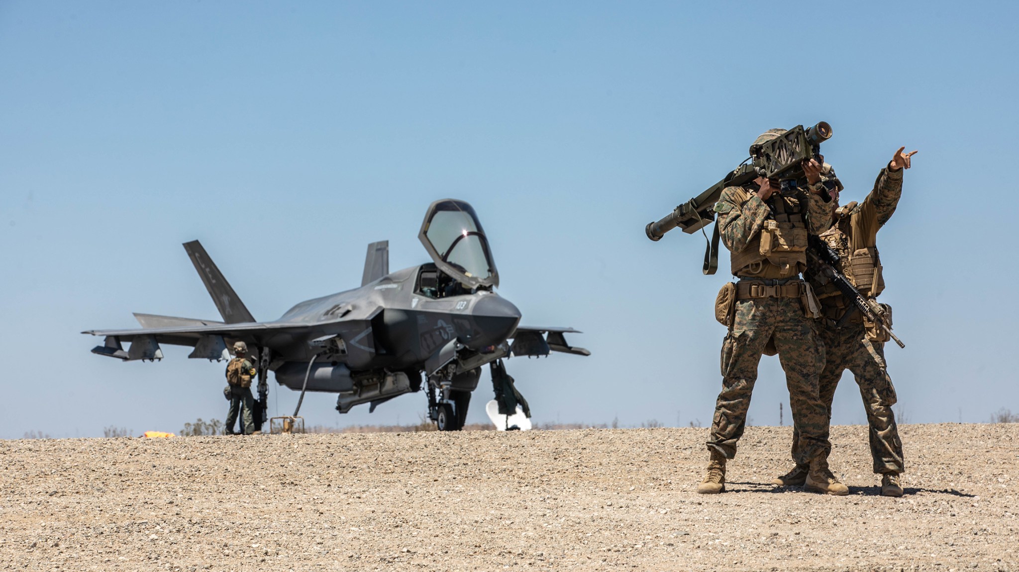 US military warns trespassers to keep off its test range in the desert