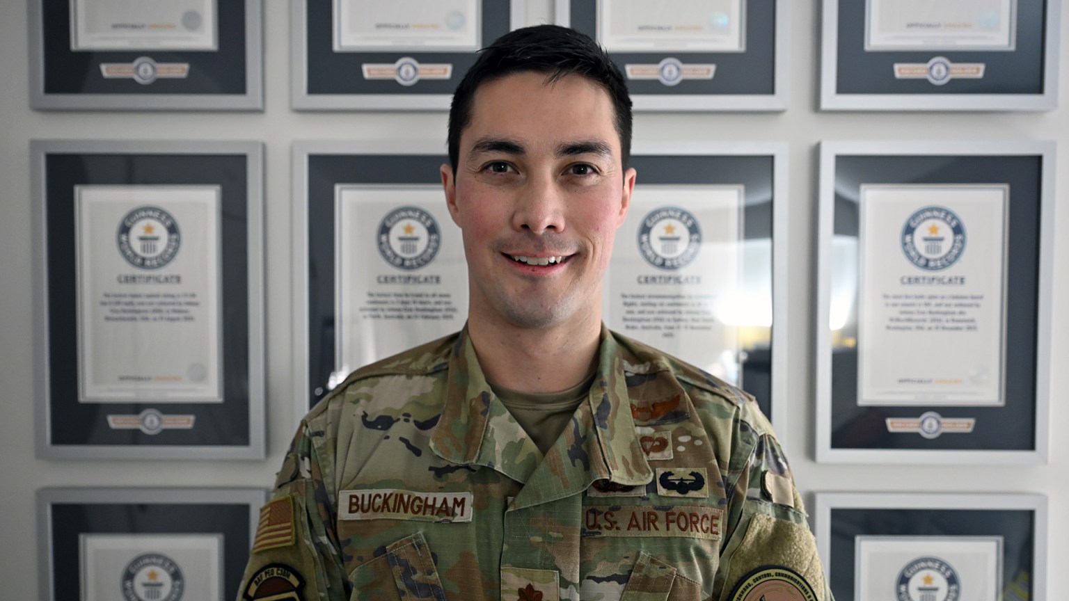 This Air Force officer set 17 Guinness World Records