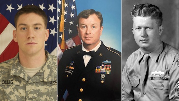 These 3 soldiers will be awarded Medals of Honor