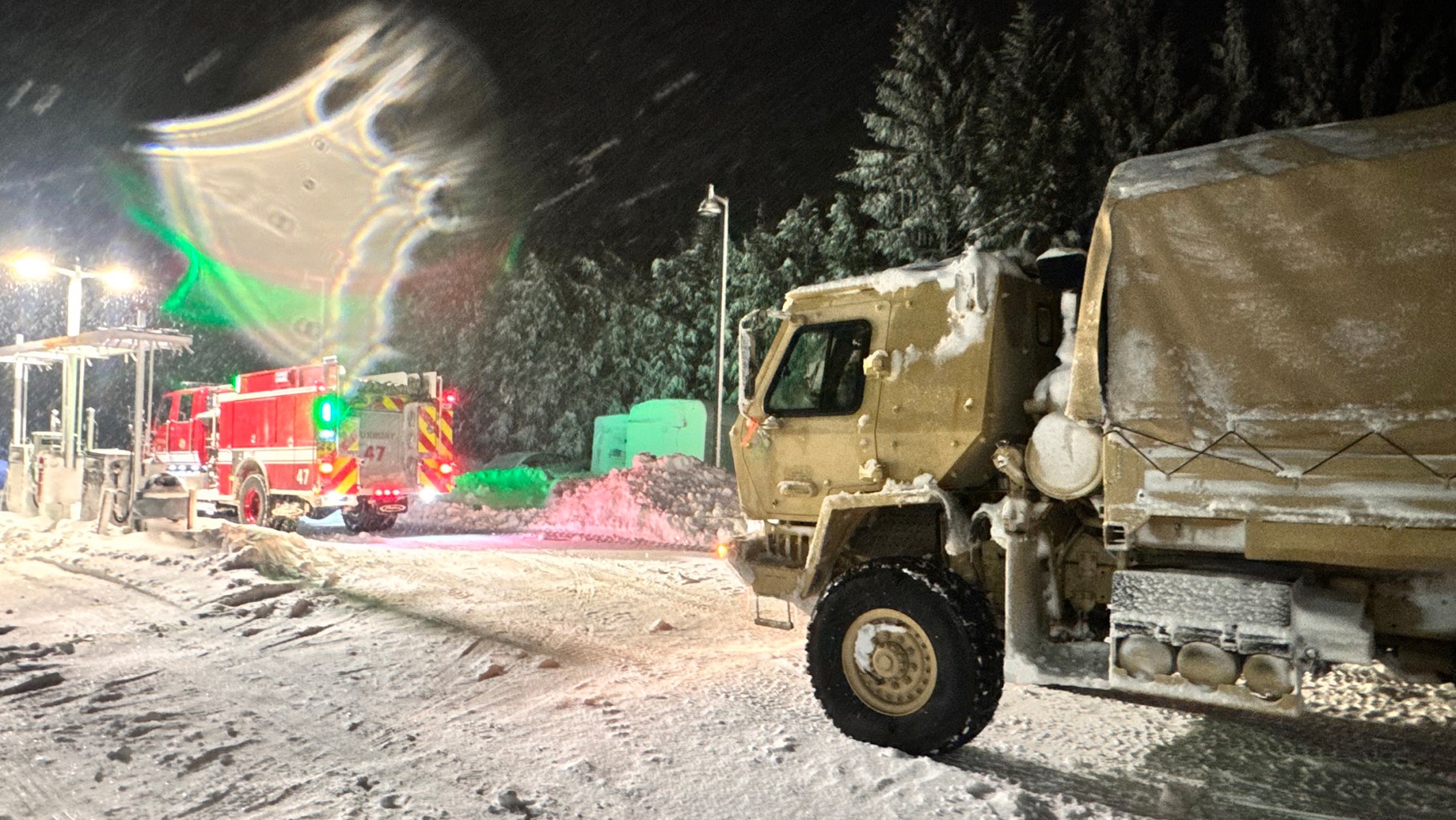 National Guard digs out town hit by 'bomb cyclone' winter storm