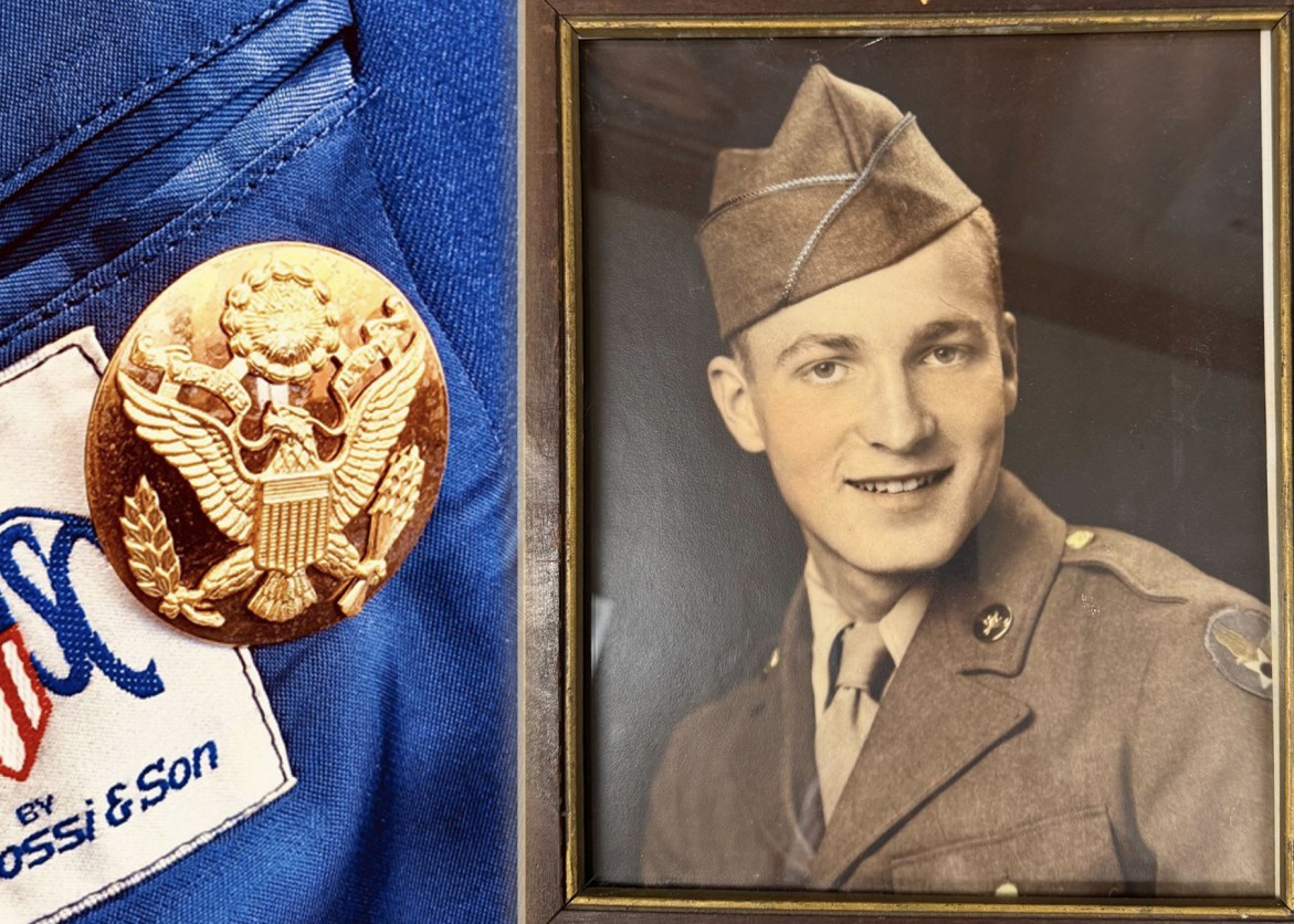 Top enlisted airman explains why he wears his father’s service pin
