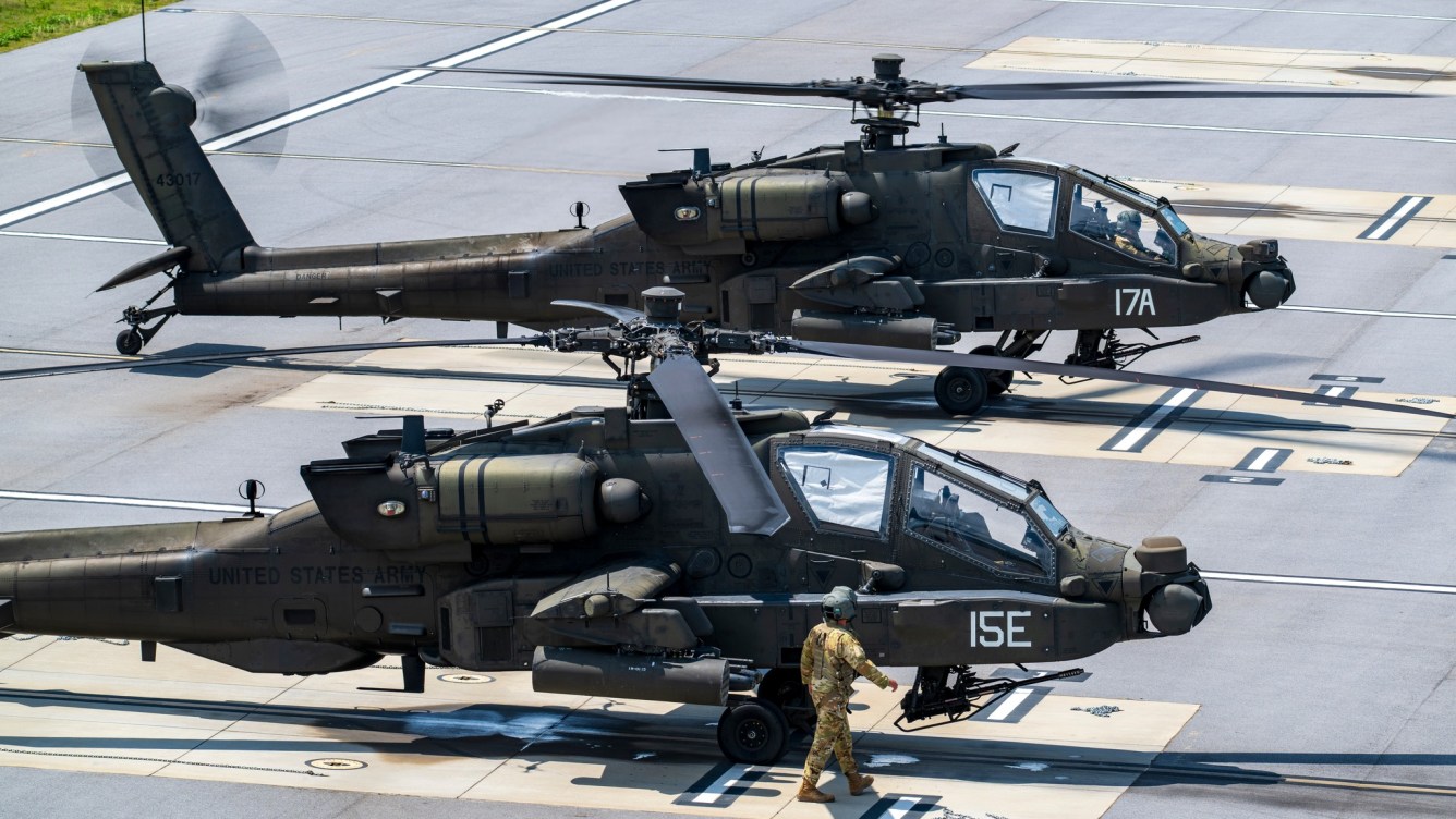 Apache pilots explain how helicopters are downing Iranian drones