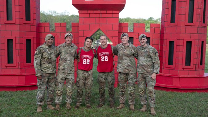 Rangers win Best Sapper competition for second year in a row