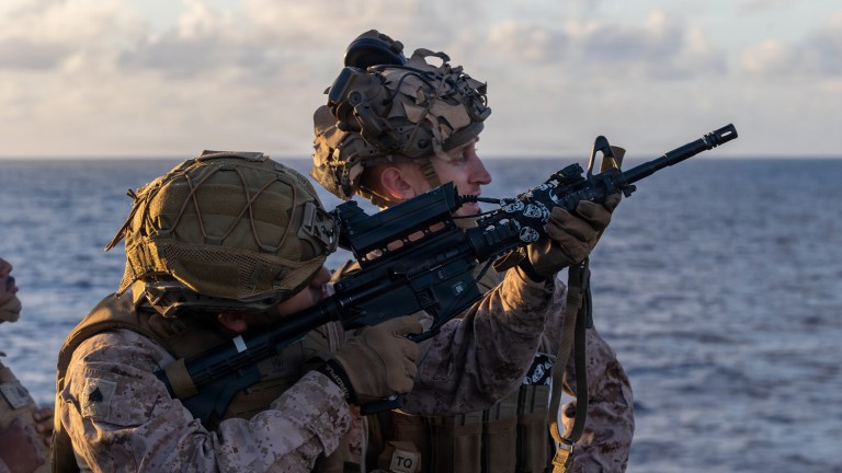 Marines on way to Middle East seen using anti-drone optic