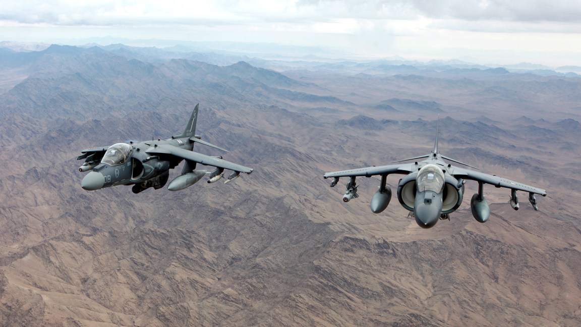 Marine Harriers will make a final public flight before retirement